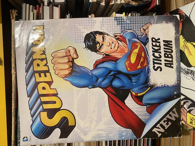 superman sticker album