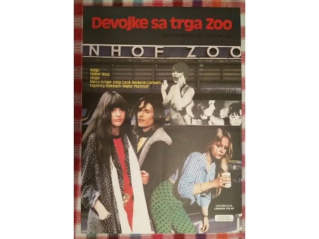 plakat DJEVOJKE SA TRGA ZOO