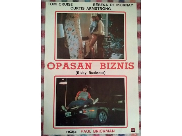 plakat OPASAN BIZNIS (Tom Cruise)