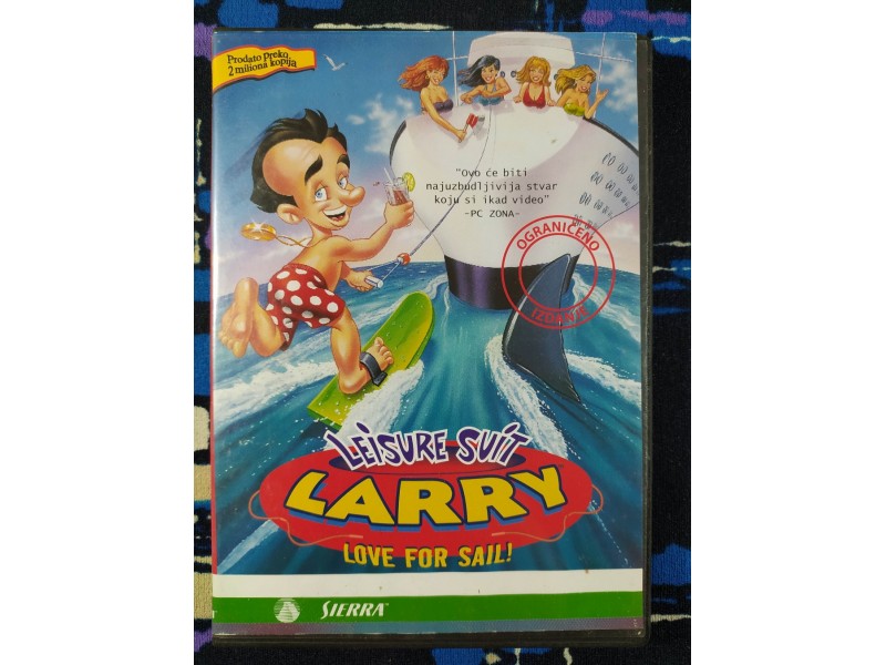 PC CD ROM IGRICA-LEISURE SUIT LARRY LOVE FOR SAIL