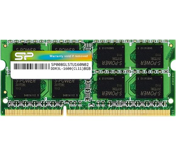 Silicon Power - DDR3L 8GB SO-DIMM 1600MHz 512Mx8 CL11 1.35V
