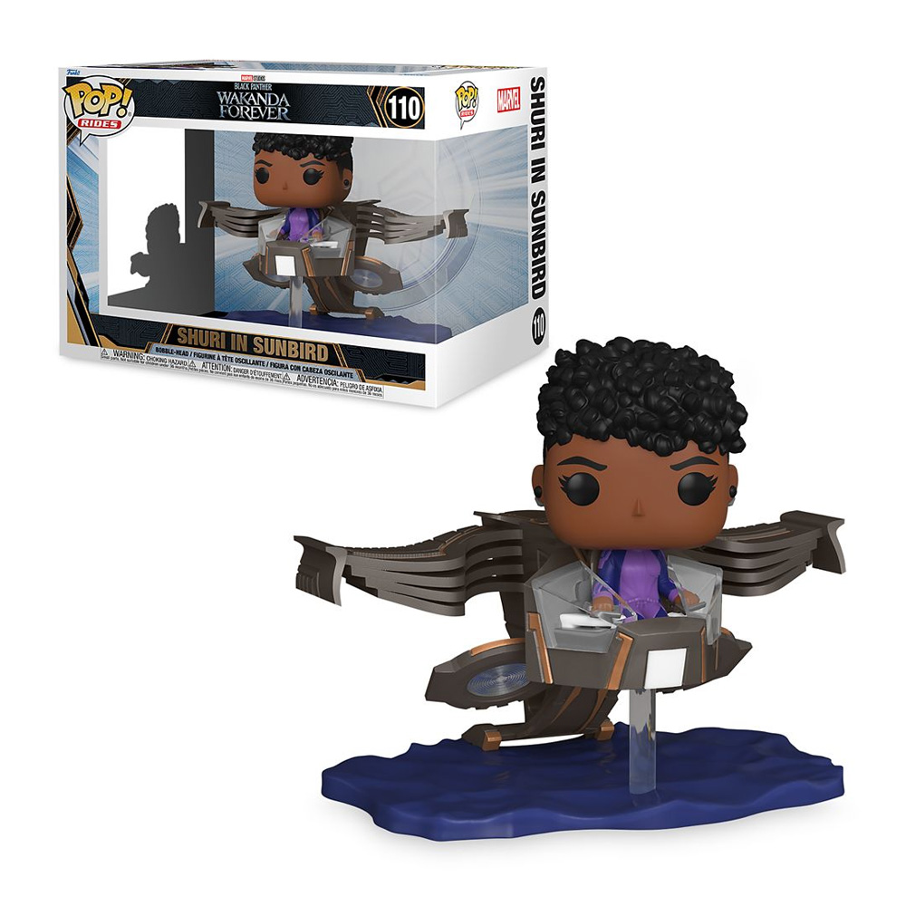 Funko POP Ride SUPDLX: BPWF - Shuri in Sunbird