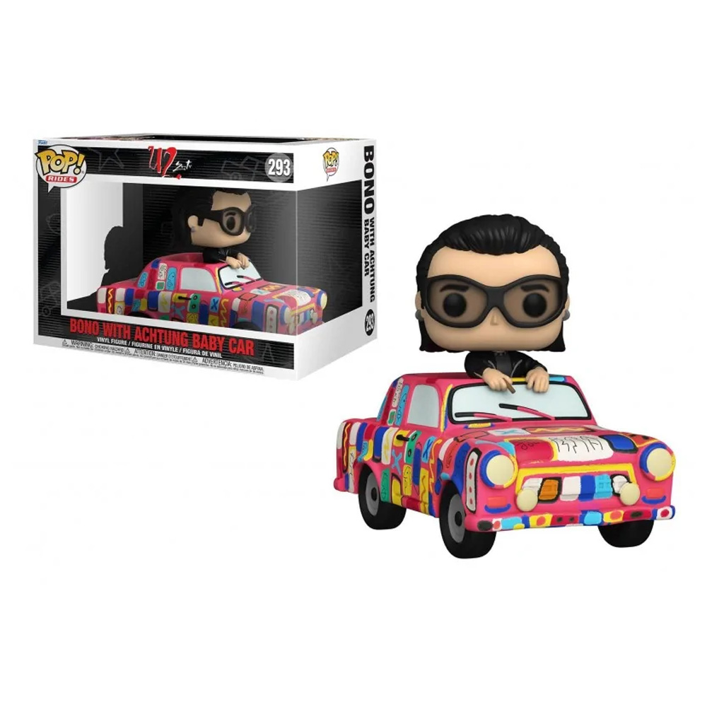 Funko POP Ride SUPDLX: U2-AB Car /w Bono