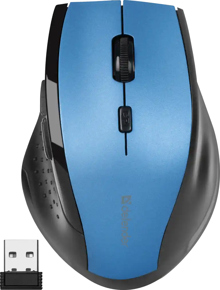 Bežični miš Defender Accura MM-365 6D plavi