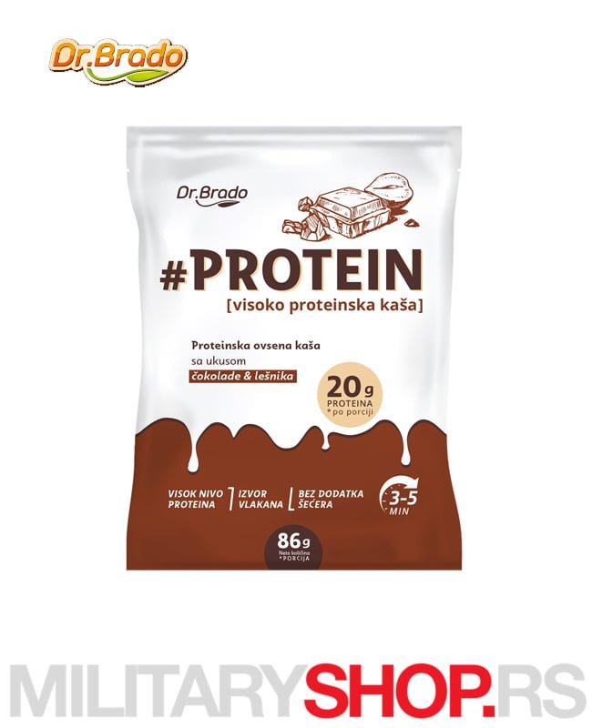 Pakovanje Dr Brado 20 PROTEIN ovsenih kaša