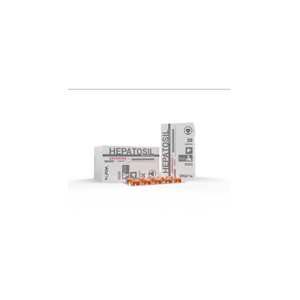 VetaPro Hepatosil Advanced Mini 30 tableta