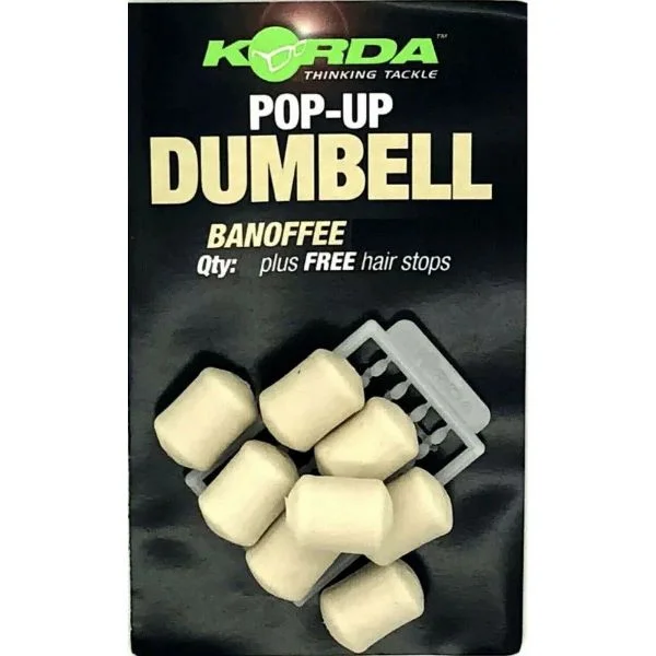 KORDA POP UP DUMBELL BANOFFEE 16MM