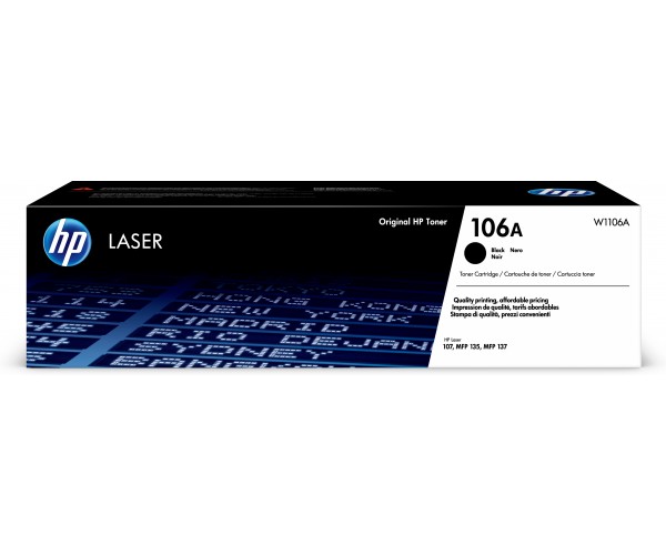 HP 106A Black Original Laser Cartridge