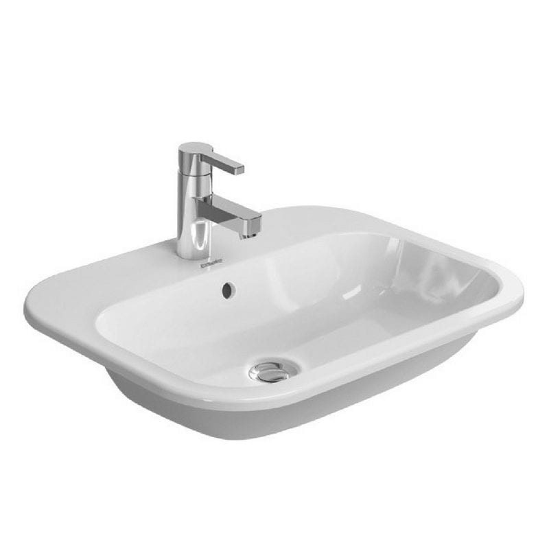 Happy D.2 Lavabo, ugradni, 600×460, Duravit