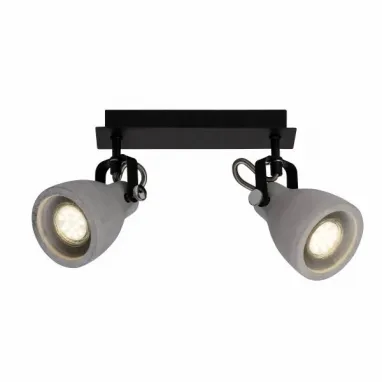 Betonska spot lampa Thanos 2xGU10 BRILLIANT