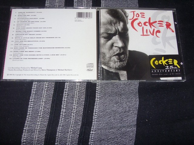 Joe Cocker – Joe Cocker Live CD Capitol EU 1990.