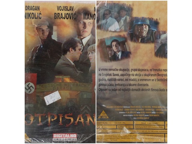 dvd Otpisani film