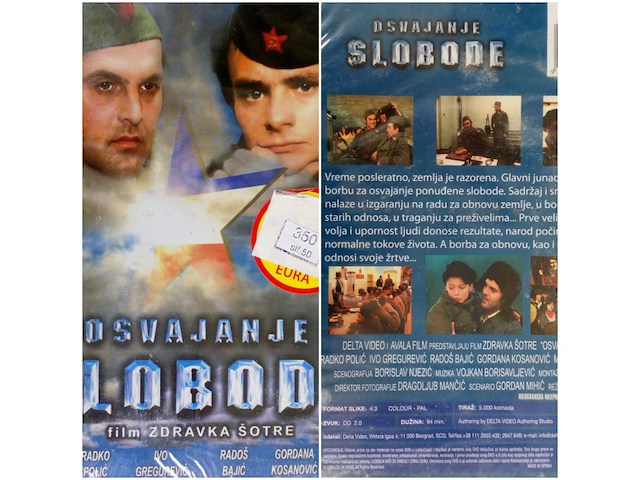 dvd Osvajanje slobode