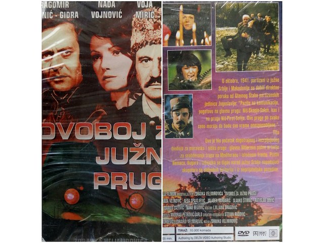 dvd Dvoboj za južnu prugu