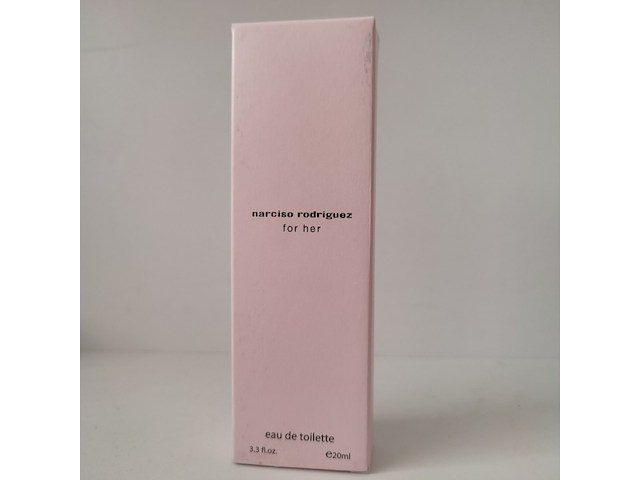Narciso Rodriguez for her rozi ženski parfem 20 ml