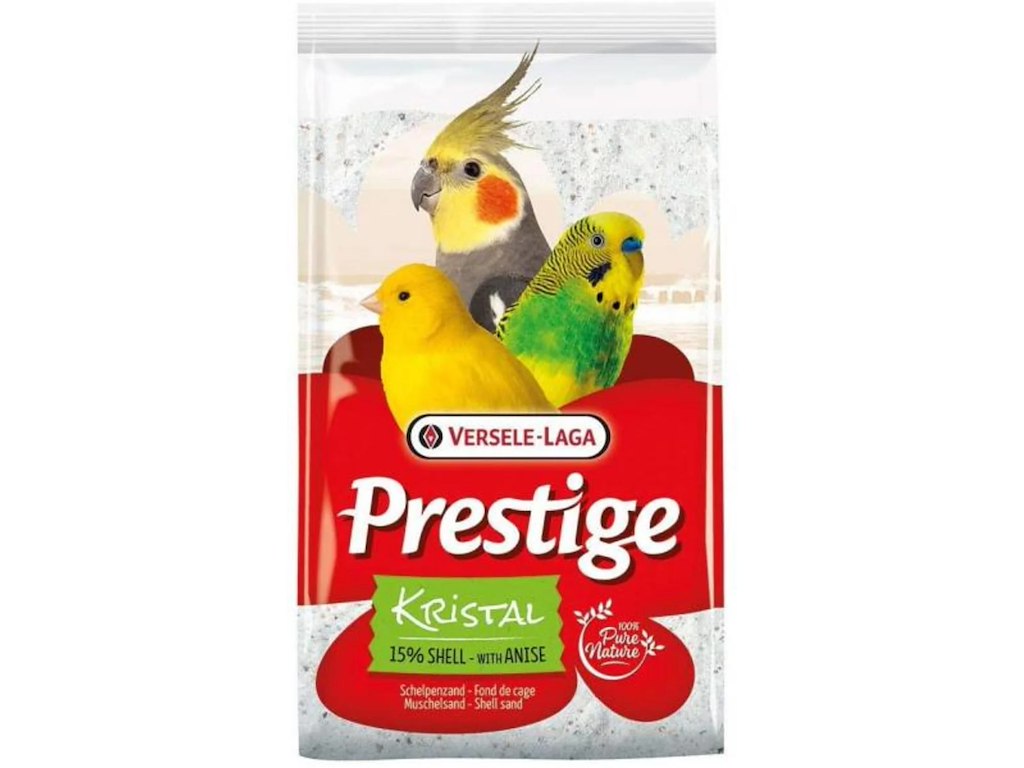 Versele-Laga Pesak za ptice Prestige Shellsand Kristal 5kg