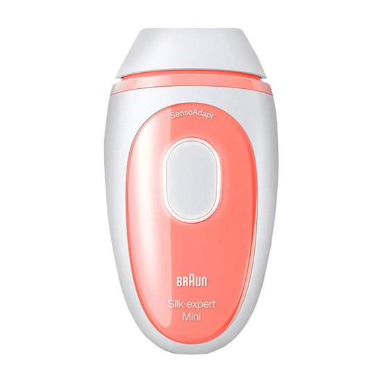 Epilator Braun Silk Pro IPL Flash PL1000, Roze / Bela