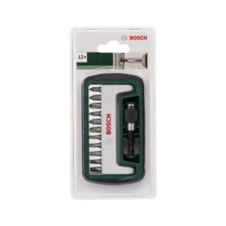 Bosch Set bitova odvrtača Standard, mešani (S, PH, PZ, T), 12 delova, 2608255994