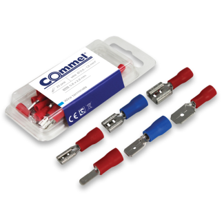 Commel Utikač za žicu 0.5-1.5 mm², 0.8×2.8 mm, 25 kom – C 365-811