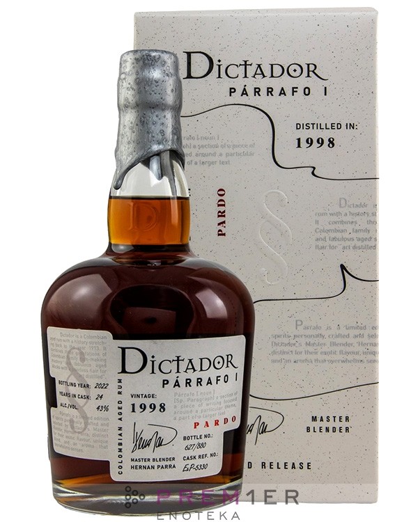 Dictador Parrafo Pardo Port 1998 0.70l