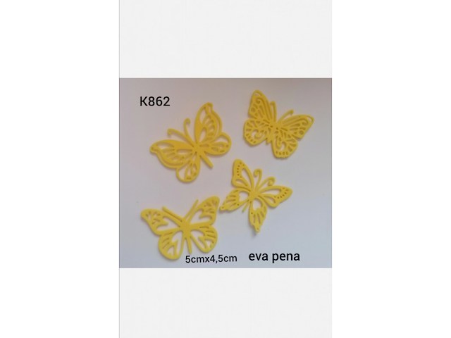 *K862- Leptiri,dekoracija, eva pena /10kom