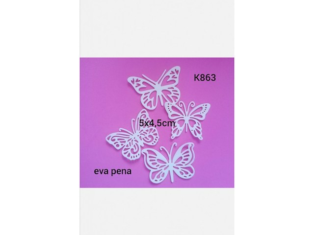 *K863- Leptiri,dekoracija, eva pena /10kom