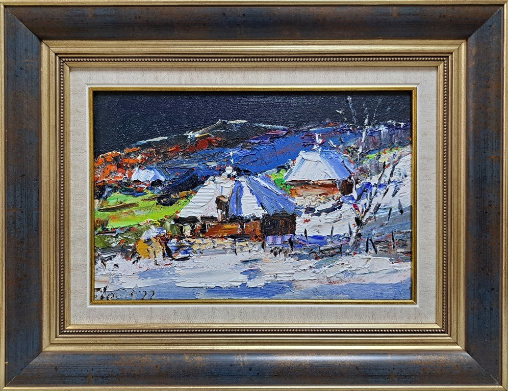 Zlatibor 18, Đorđe Stanić, ulje na lesonitu, sa 35×45 cm, bez 20×30 cm, sertifikat, 120 eura