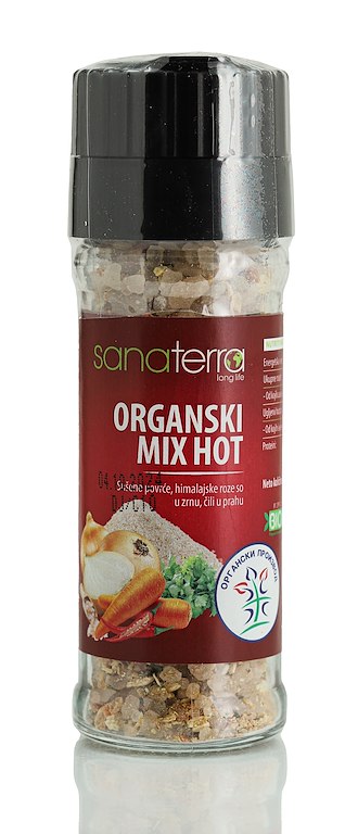 Dodatak jelima mlin Mix Hot čili (organski proizvod) 80 g Sanaterra