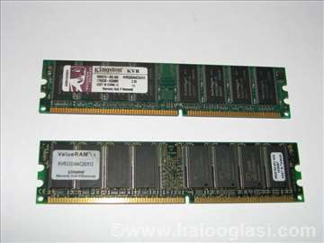 SDRAM Kingston KVR333x64C25/512 1 GB (2x512)