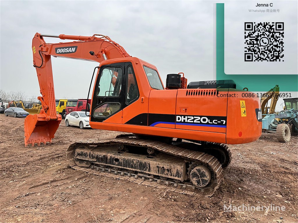 Doosan DH220LC-7 bager guseničar