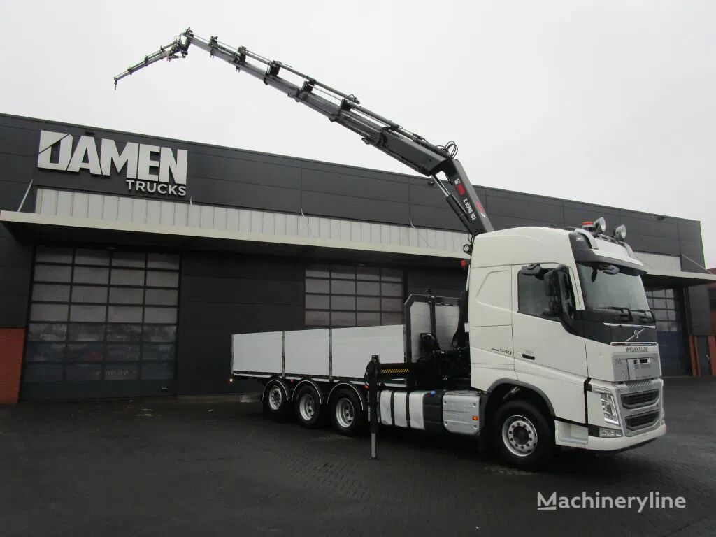 Volvo FH 540 FH 540 8x4 Euro 6 HIAB 302 E-6 + JIB 45X-3 pokretna dizalica