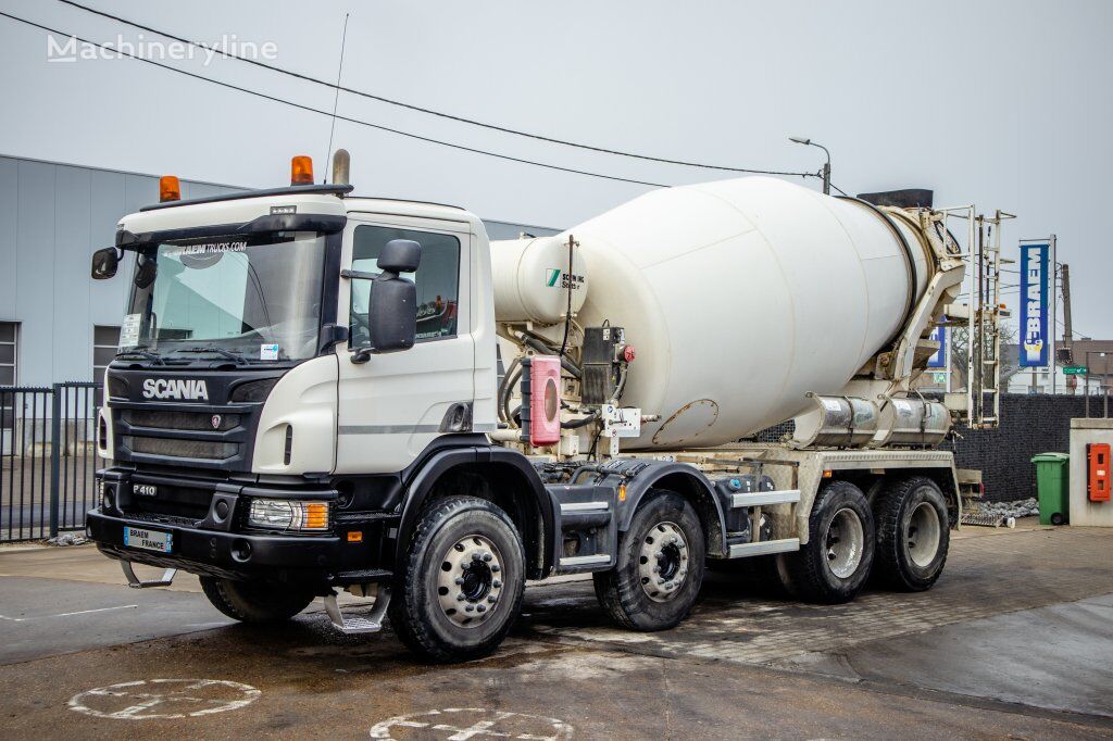 Scania P410+E6 + STETTER 9M3 kamion s mešalicom za beton