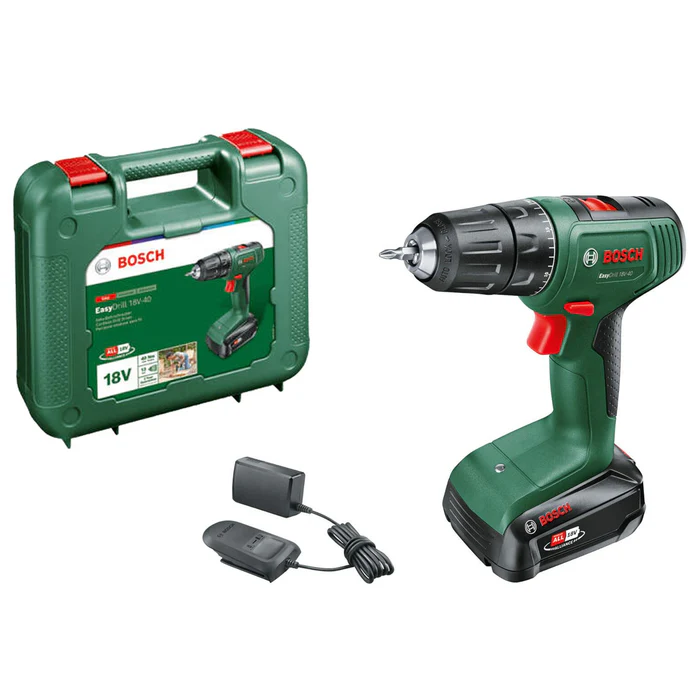 Akumulatorska bušilica - odvrtač Bosch EasyDrill 18V-40 18V; 1x2,0 Ah (06039D8004)