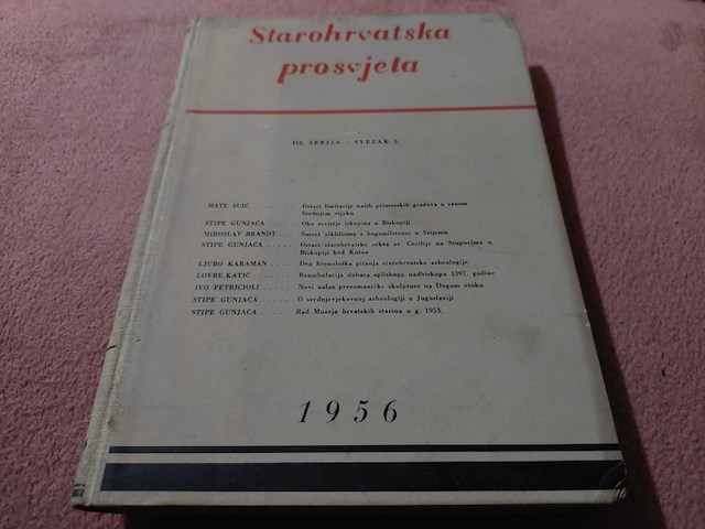 Starohrvatska prosvjeta 1956
