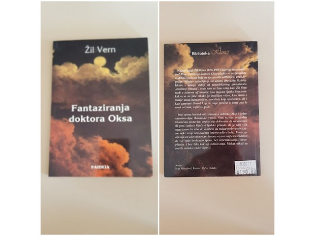 Žil Vern- FANTAZIRANJA DOKTORA OKSA, knjiga