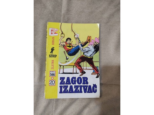 Zagor izaziva;;,zlatna serija br. 595