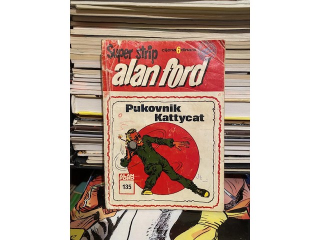 Alan Ford 135 - Pukovnik Kattycat