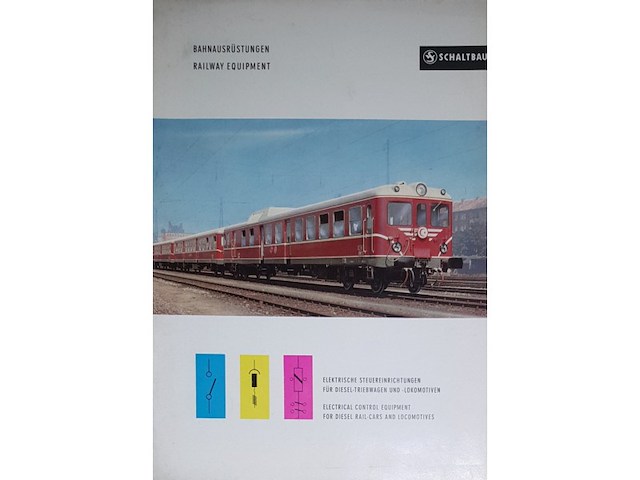 Brošura Železničke Oprema `SCHALTBAU` Germany