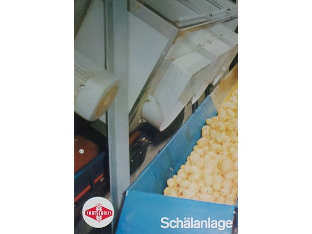 Brošura Mašine Za Ljuštenje Krompira `FORTSCHRITT`