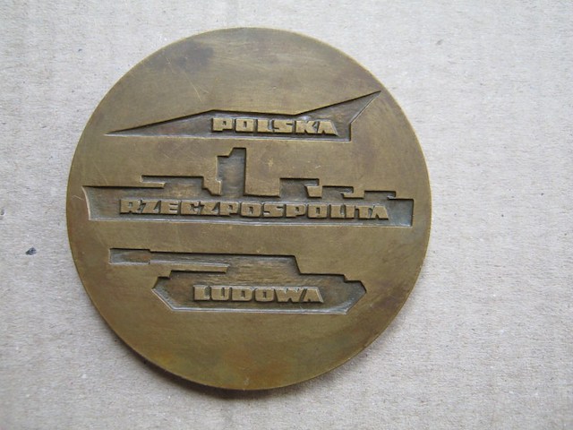 Poljska vojna plaketa ( 7 cm )