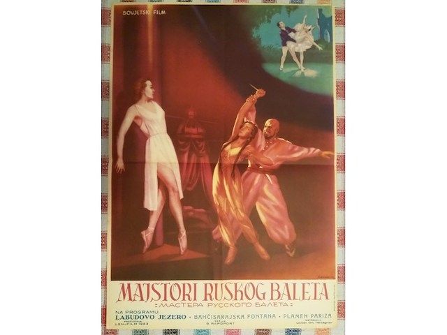 plakat MAJSTORI RUSKOG BALETA