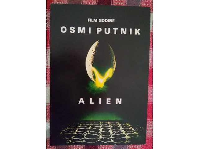 mini plakat OSMI PUTNIK ALIEN