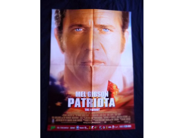 Filmski poster PATRIOTA Mel Gibson