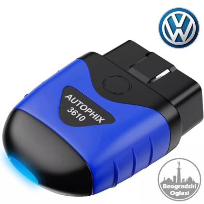 AUTOPHIX 3610 Bluetooth dijag za VW / Audi / Škoda / SEAT