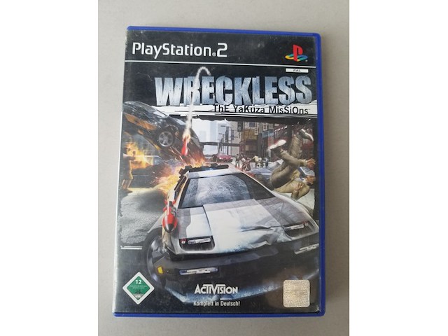 Wreckless - PS2 igrica