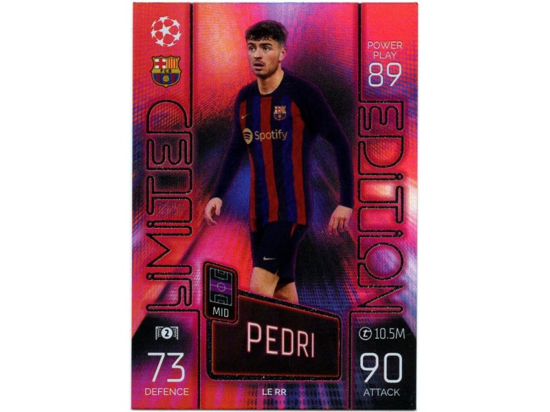LERR.Pedri - FC Barcelona- MATCH ATTAX 2022/23