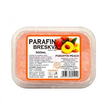 Parafin 500gr peach art.406