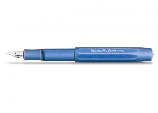 Kaweco AL SPORT Stonewashed Fountain Pen Blue F
