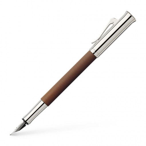 FC GV Fountain pen Guilloche Cognac M