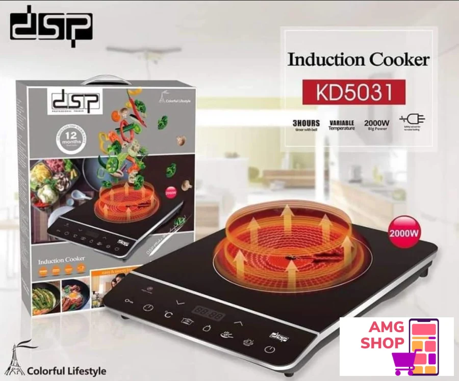 DSP indukciona ringla KD5031/2000W - DSP indukciona ringla KD5031/2000W